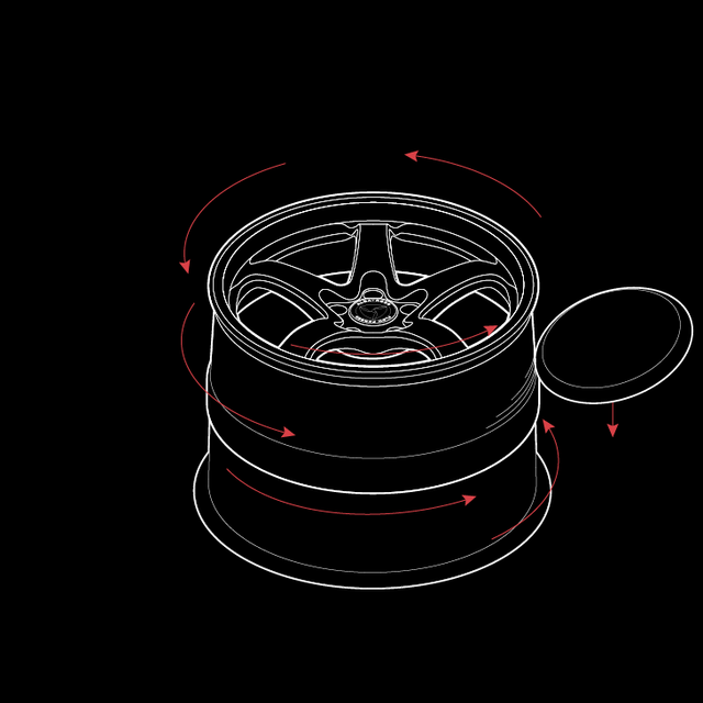 AB-15S Flow Forged Wheel– ARK Performance