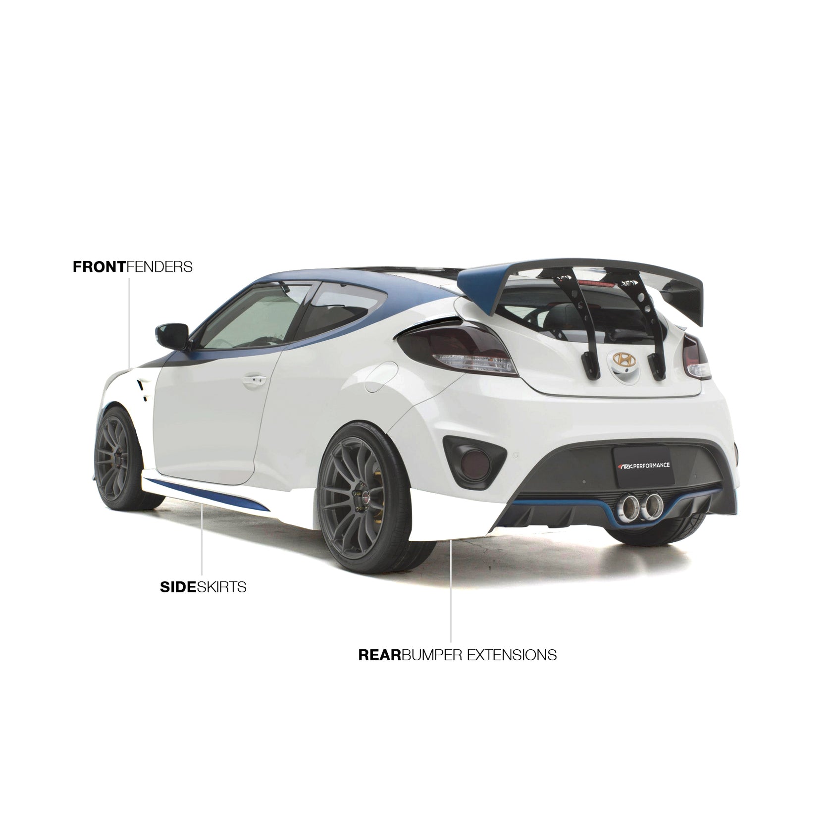 Hyundai Veloster Aeroparts | ARK Performance